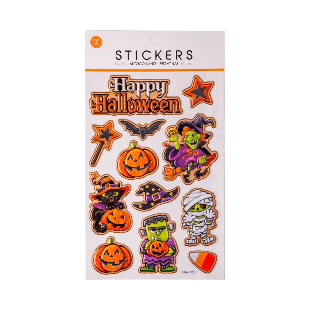 Alpha55 - Stickers relief d’Halloween – Alpha 55